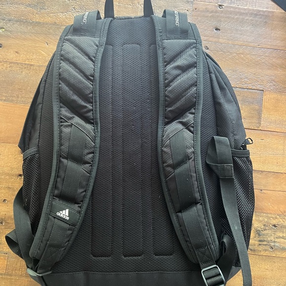 adidas | Accessories | Black Adidas Backpack Perfect For The New School ...